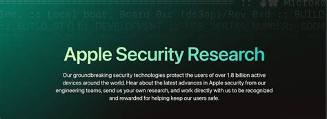 New Apple Security Research Website Launched To Effectively Report Issues And More