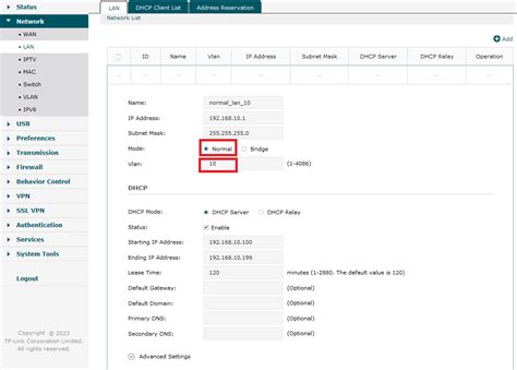 How To Configure A LAN Network On Omada Gateway Normal Vs Bridge Mode TP Link Canada