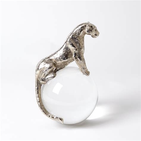 Jaguar On Crystal Sphere France And Son