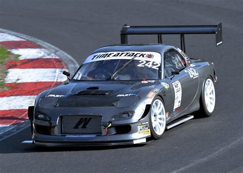 242 Mazda Rx7 Time Attack Brands Hatch Tony Barker Flickr