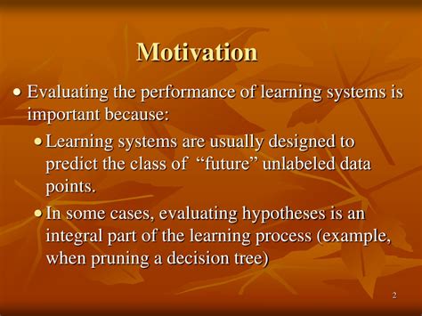 PPT Experimental Evaluation Of Learning Algorithms PowerPoint Presentation ID