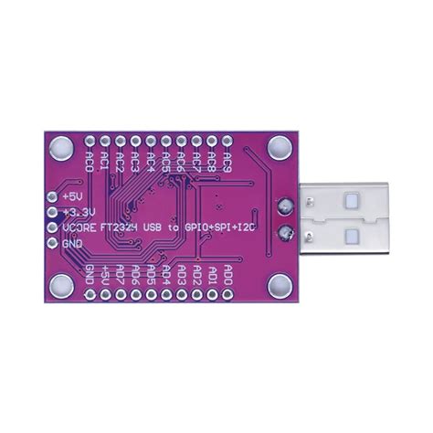 Mcu Ft232h High Speed Multi Function Usb To Jtag Uartfifo Spii2c