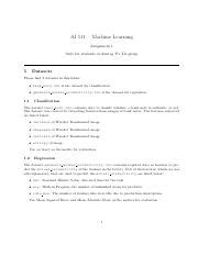ML Assignment Problem Statement Pdf AI Machine Learning Assignment Only For Students