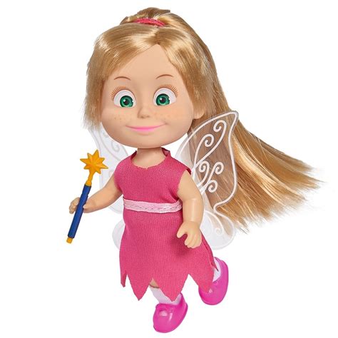 Кукла Маша и Мечока 12 см Феята Маша Emagbg