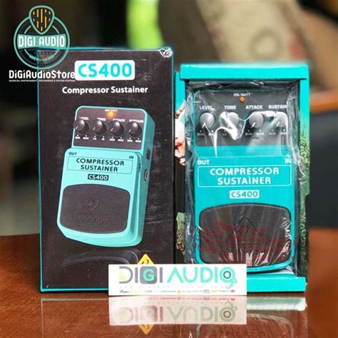 Jual Behringer Cs400 Cs 400 Compressor Sustain Guitar Pedal Efek