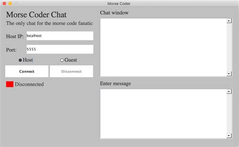 Github Adamthecreator Morsecodeapp Two In One Cross Platform Java Swing Application