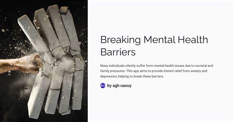 Breaking Mental Health Barriers