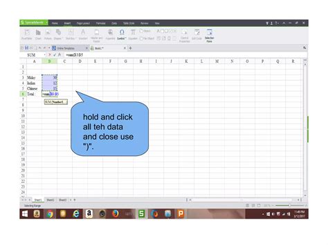 How To Create Formula Using Excel Ppt