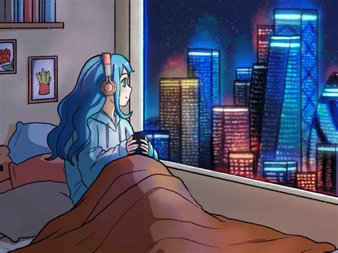 A Detailed Lofi Animated Gif Loop Upwork