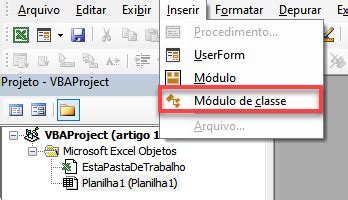 VBA Tutorial e Exemplos de Módulo de Classe Automate Excel