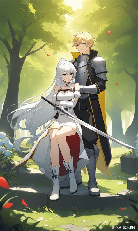 Rwby Jaune E Weiss An Arc For Every Season Team Rwby Maiden Fic