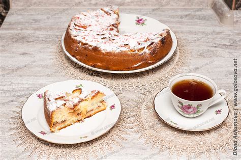 Рецепт шарлотки с яблоками и корицей Голосова Net