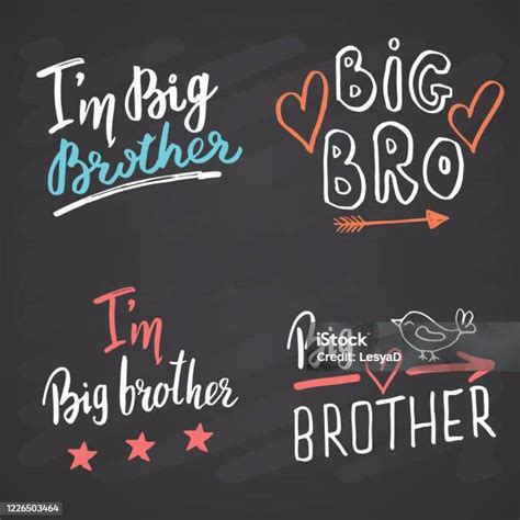 오빠 서예 편지 표지판 세트 어린이 보육 인쇄 문구 세트 칠판 배경의 벡터 일러스트레이션 0명에 대한 스톡 벡터 아트 및 기타 이미지 Istock