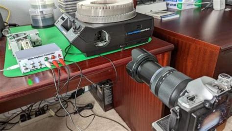 An Automated Digitizer For 35mm Slides Duino