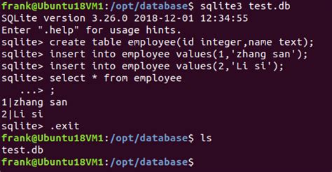 SQLite 学习笔记 创建数据库的两种方式 天道酬勤 博客园