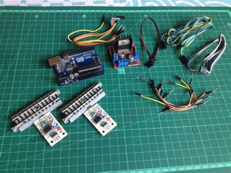 Model Railway Layout With Automated Passing Siding V20 Duino