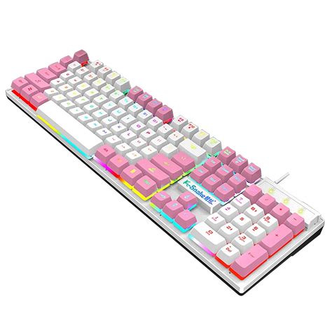 Zaroyeax Usb Wired Gaming Keyboard With Rainbow Led Backlight Silent Zaroyeax Usb Wired Gaming Keyboard With Rainbow Led Backlight Silent