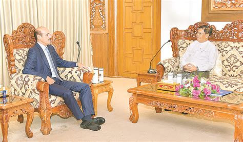 မြန်မာနိုင်ငံဆိုင်ရာ ကူဝိတ်သံအမတ်ကြီး မစ္စတာမူဘာရက် ခ် အမ်အေအလက်ဝါနီကို ဒုတိယဝန်ကြီးချုပ်နှင့