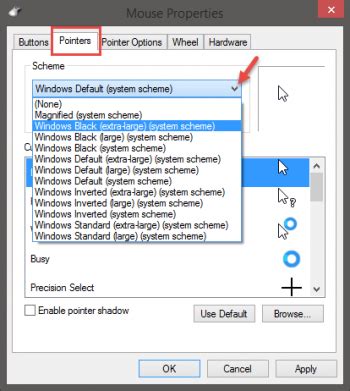 Make Your Mouse Pointer Easier To See Daves Computer Tips