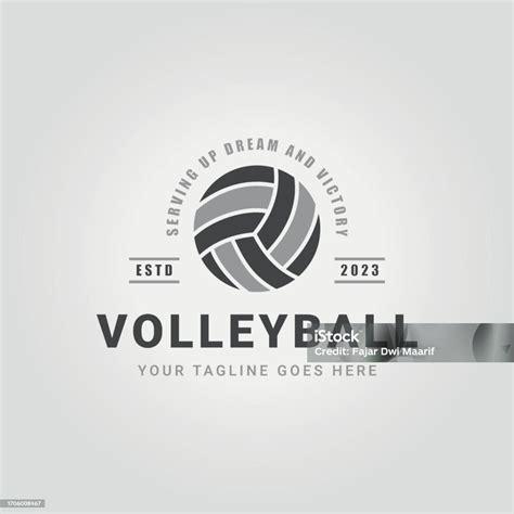 엠블럼 배지 배구 선수권 대회 로고 아이콘 벡터 디자인 일러스트레이션 Championship에 대한 스톡 벡터 아트 및 기타 이미지 Championship 개념 경기