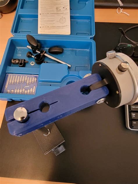 Dial Indicator Adapter Bracket For Magnetic Base By David Kiefer Download Free Stl Model