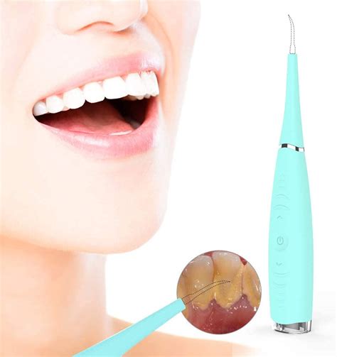 Electric Teeth Cleaning Kit High Frequency Vibration Teeth Cleaning Tools Plaque Remover For