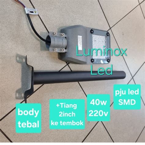 Jual Lampu Jalan Led Smd W Watt Pju Led Watt W Tiang Cm Volt Shopee Indonesia