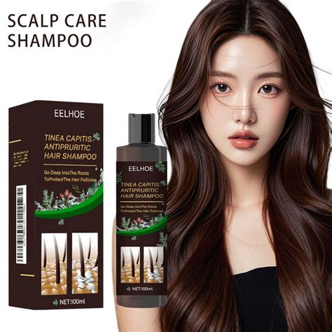 Tinea Capitis Antipruritic Hair Shampoo Herbal Natural Extract Mite Removal Dandruff Control
