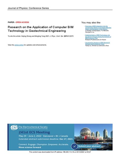 2 research on the application of computer bim tecnology in