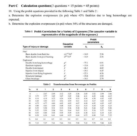 Solved Part C Calculation Questions Questions Points Chegg Com
