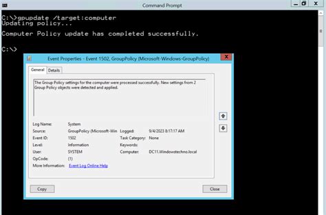 Gpupdate Force WindowsTechno