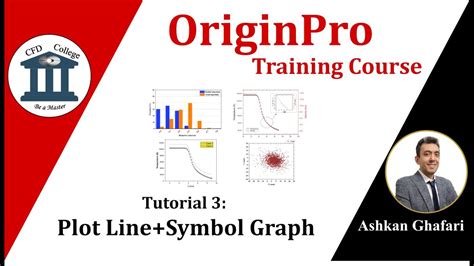 How To Draw A Line Symbol Graph In Originpro Originpro 3 Youtube