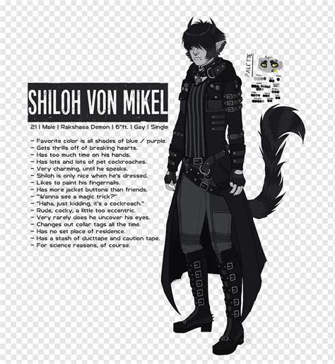 의상 디자인 캐릭터 픽션 미켈 기타 가상의 인물 캐릭터 Png Pngwing