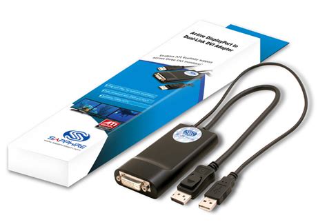 Sapphire Solves Eyefinity Issue With Active Displayport Adapter