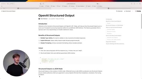 Openais Structured Outputs Api A Comprehensive Guide 2025