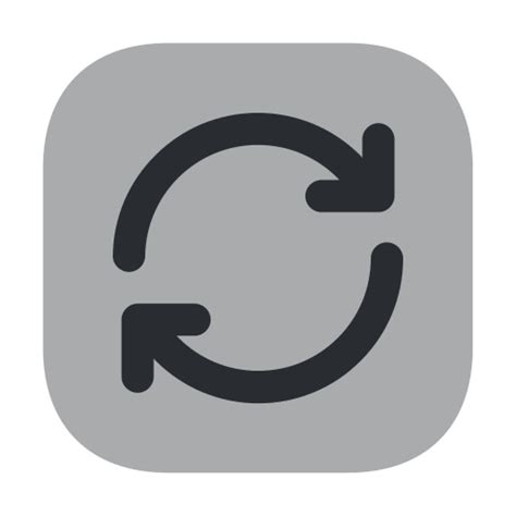 Refresh Square User Interface And Gesture Icons