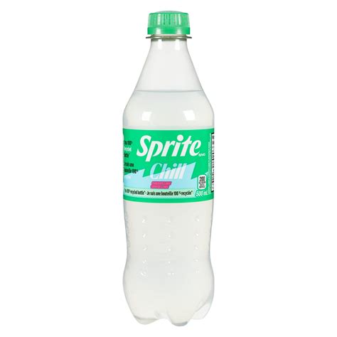 Sprite Chill Lemon Lime And Cherry Lime Flavoured Soda 500 Ml Giant Tiger