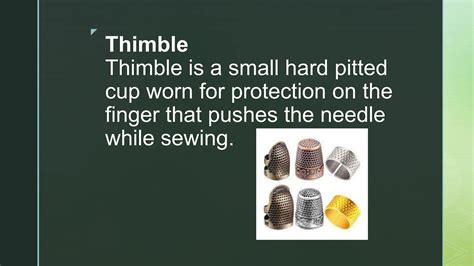 Identifying And Classifying Sewing Tools And Materials Ppt