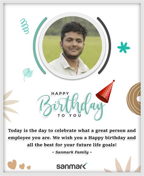 sanmark solutions on linkedin birthdaywishes happybirthday sanmark