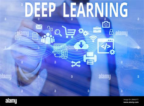 Word Writing Text Deep Learning Business Photo Showcasing Hierarchical Abstractions Artificial