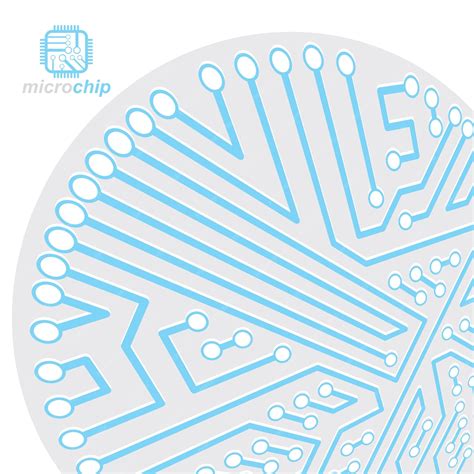 Premium Vector Vector Circuit Board With Electronic Components Of