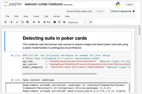 Python Tutorial Playing Card Detection Suits Recognition SDK