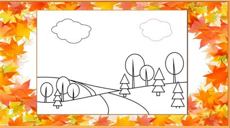 Осенний лес Поэтапное рисование 2 класс презентация онлайн