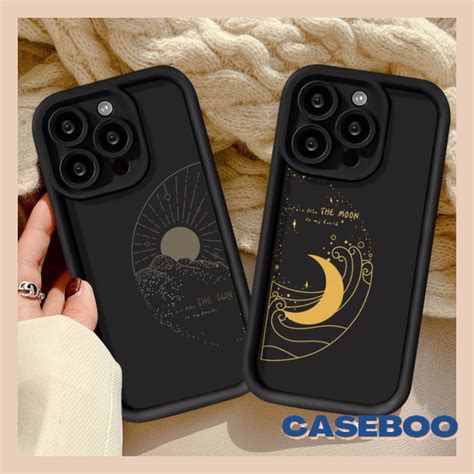 Simple Sea Surface Moon And Sun Couple Case For Redmi C A C C C A A Nfc A T