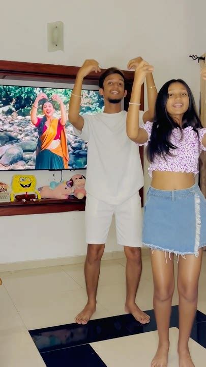 ශනු අක්කිත් එක්ක එකටම නටපු ප්‍රියේ🌱🪵 Vidusha Janushi Shanudrie Priye Tv Nature Dance