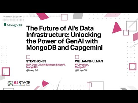 The Future Of Ais Data Infrastructure Unlocking The Power Of Gen Ai