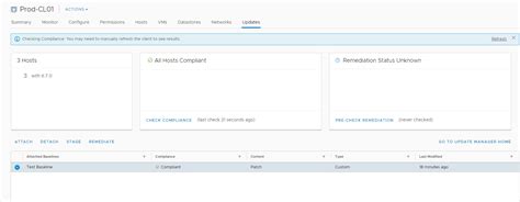 Exploring Vsphere 67 Part 3 Vum Whats New And Feature Walkthrough