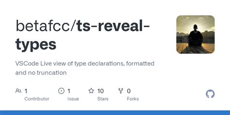 Github Betafccts Reveal Types Vscode Live View Of Type Declarations Formatted And No Truncation