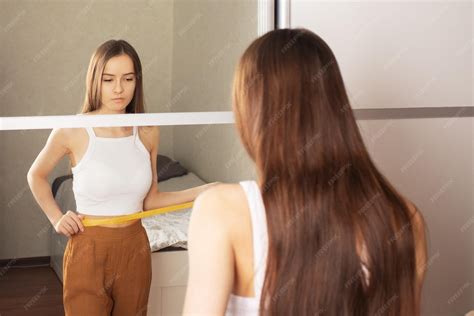 Premium Photo Body Care Beauty Healthy Eating Teen Girl In Front Of