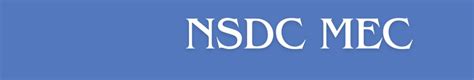 Nsdc Mec Linkedin